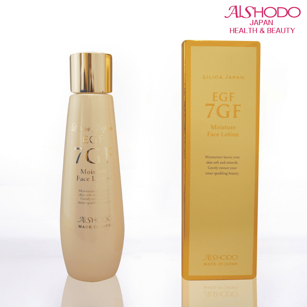 Lilica 7GF Moisture Face Lotion, Made in Japan, 7Types of EGF, Skin ...