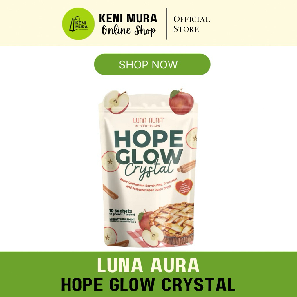 Luna Aura Hope Glow Crystal Apple Cinnamon ll BEAUTY SUPPLEMENT | Shopee Philippines