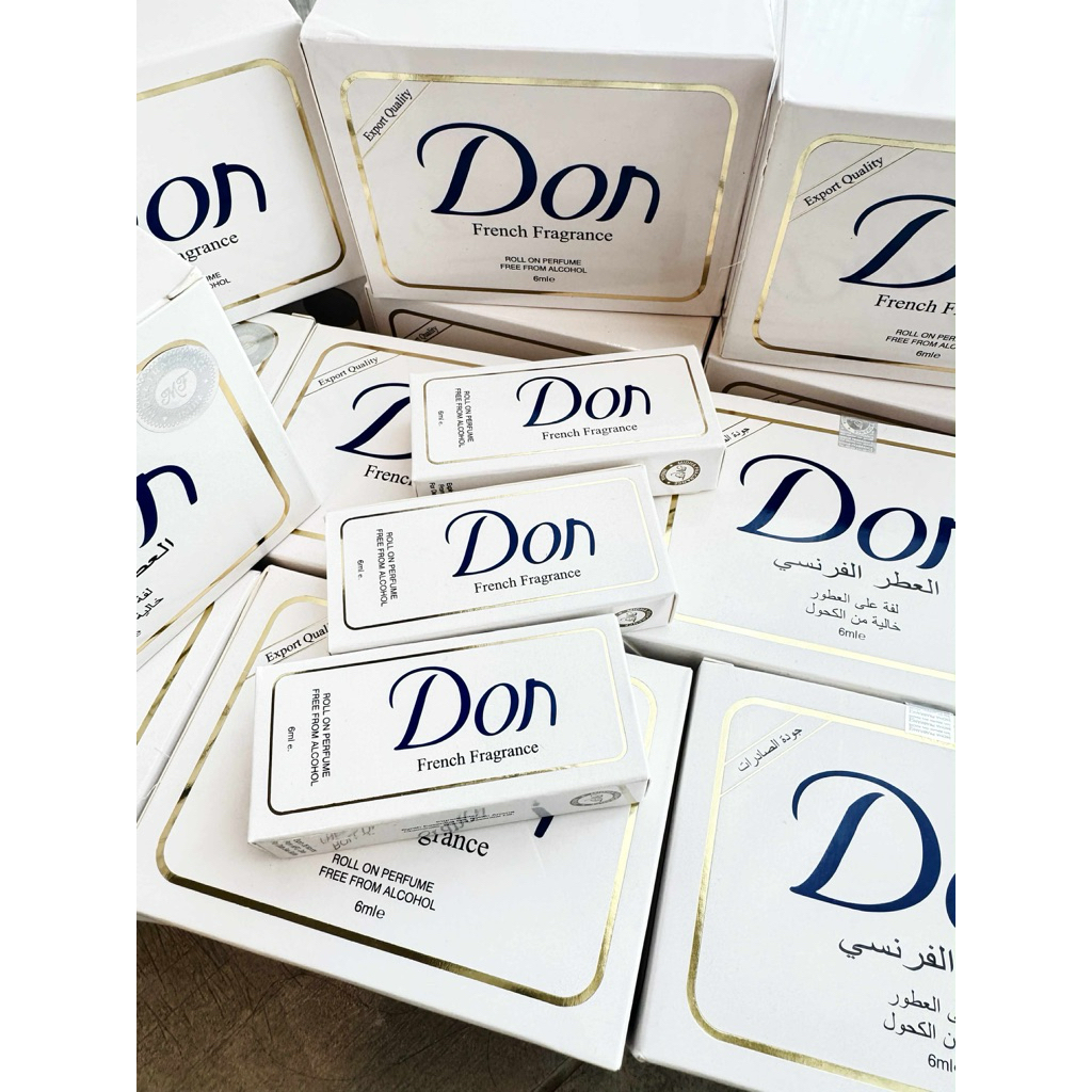 Don French Fragrance (Classic) • 3pcs | 100% Oil Based Perfume | Amoy ...