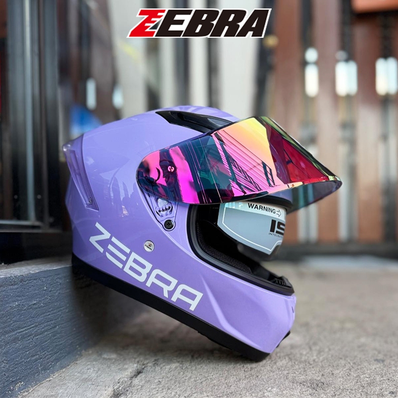 Zebra 2024 ALISTAIR Dual Visor Full Face Helmet Revo Lens Women And Men ...