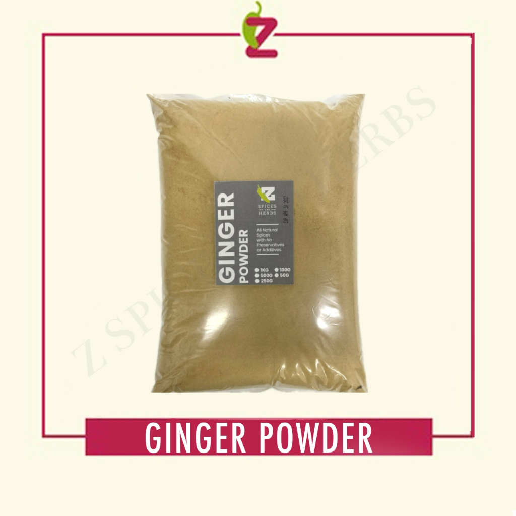 Ginger Powder (100g, 250G & 500G) | Shopee Philippines