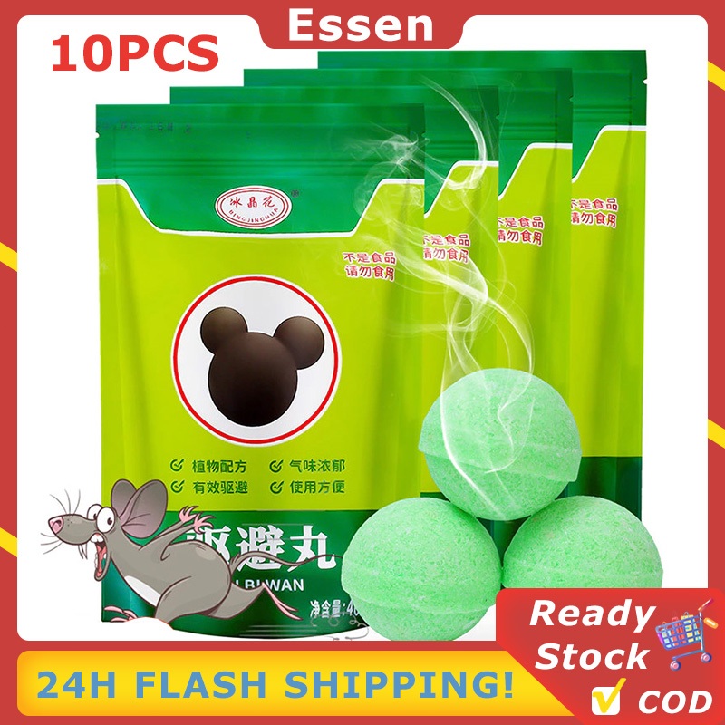 10Pcs Powerful Rat Repellent Ball / Pests Rat Repeller Pills / Mice ...
