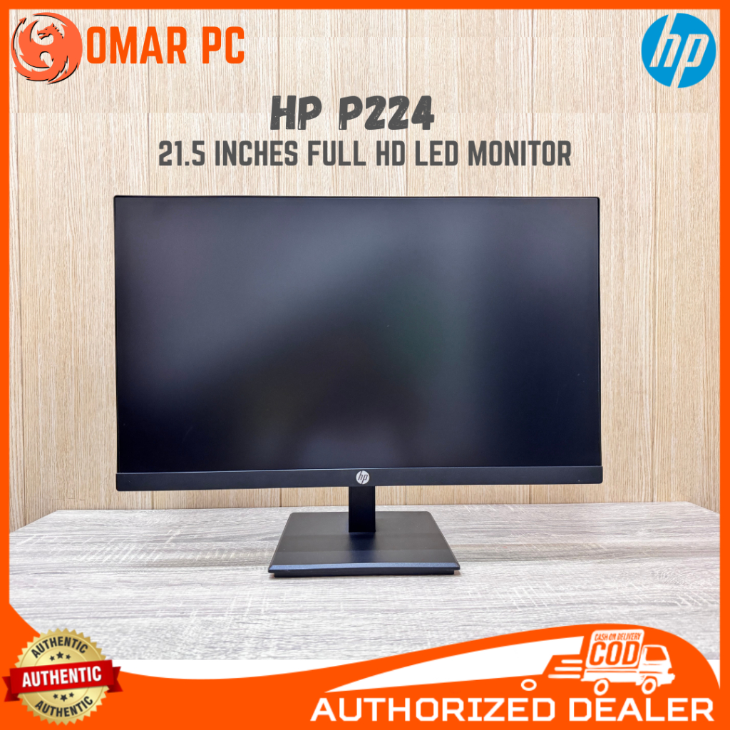 HP P224 21.5 INCHES FULL HD LED FRAMELESS MONITOR | Shopee Philippines