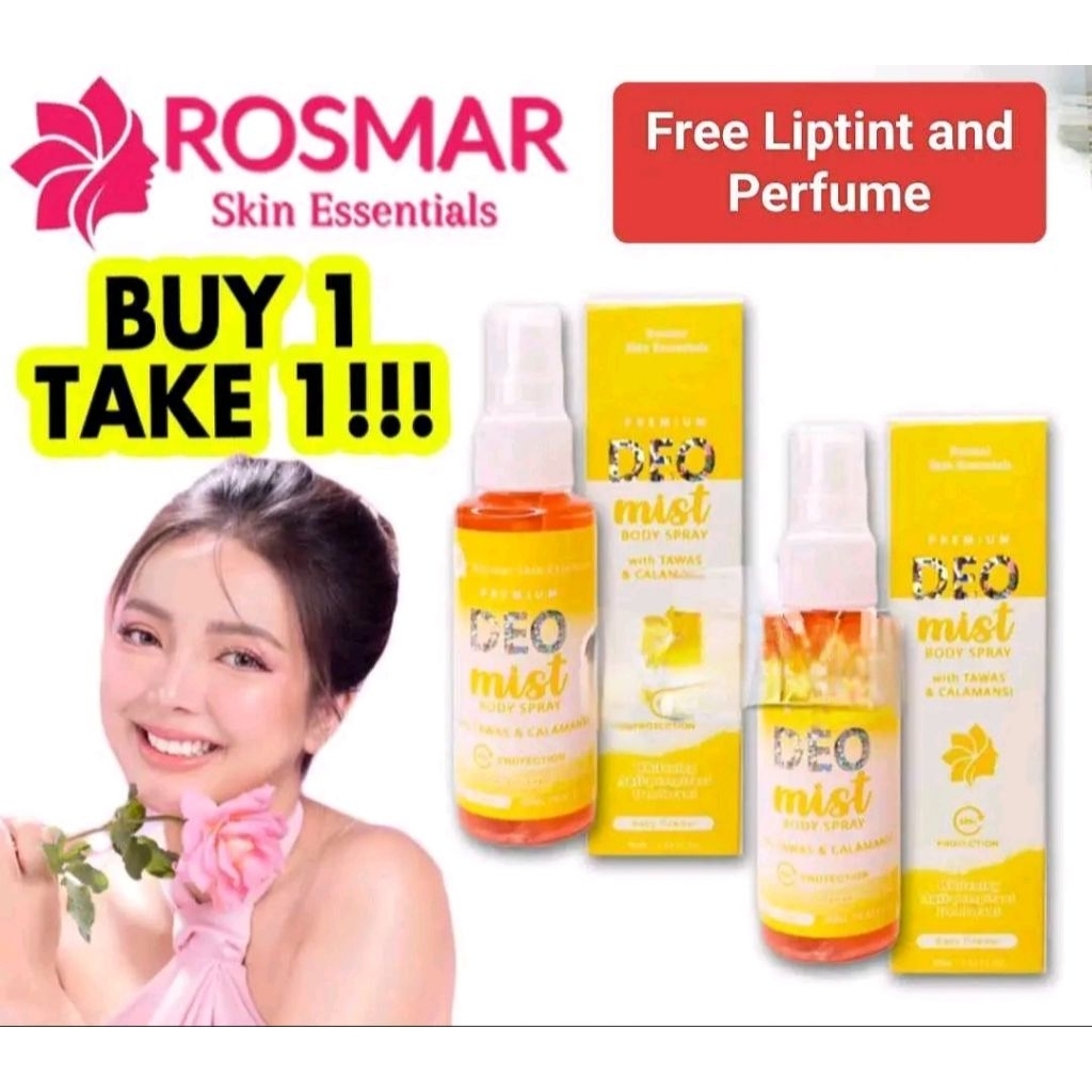 ROSMAR KAGAYAKU DEO MIST SPRAY NEW PACKAGING 60ML BODYBCARE | Shopee ...
