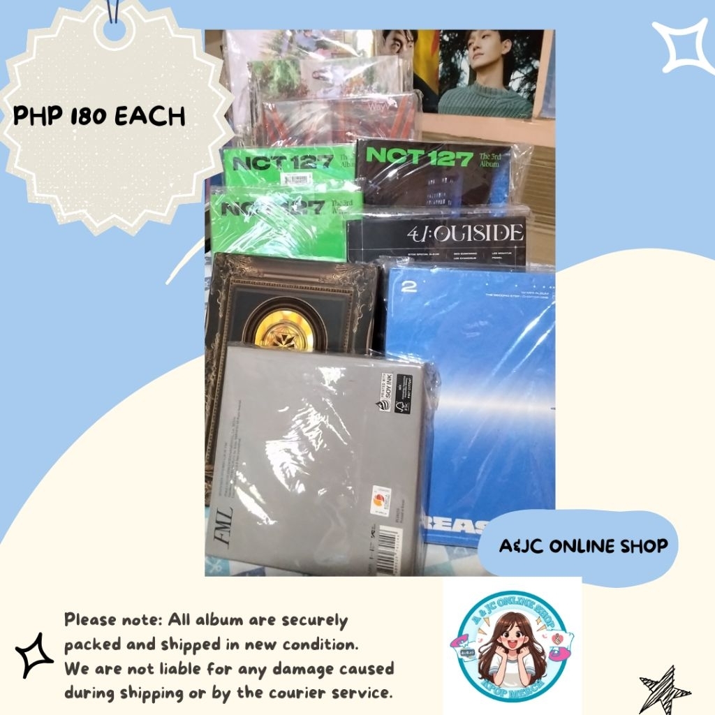 [ONHAND] KPOP UNSEALED ALBUM NCT127 LOONA SKZ WAYV TREASURE ...