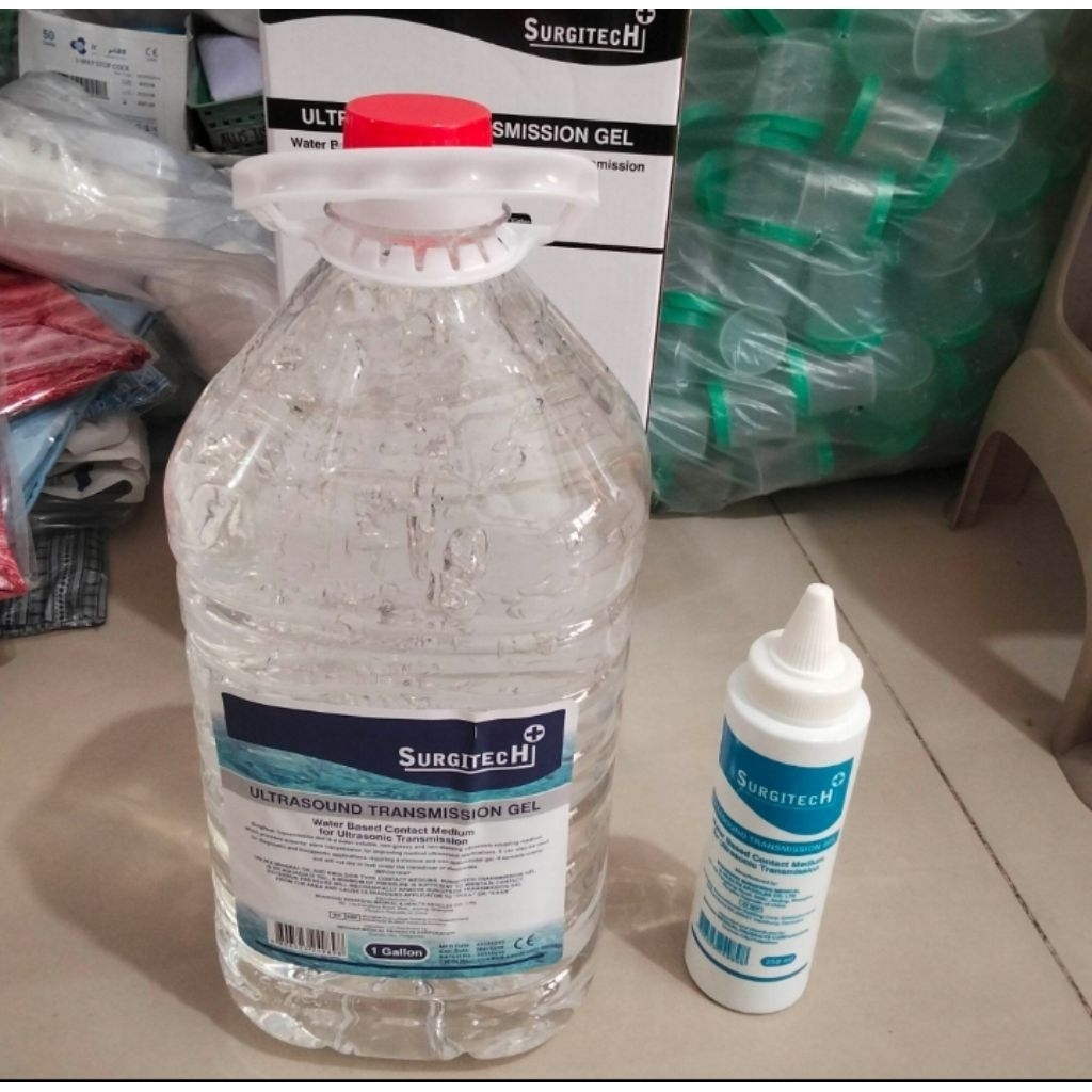 ULTRASOUND TRANSMISSION GEL GALLON SURGITECH ( 1 gallon ) | Shopee ...