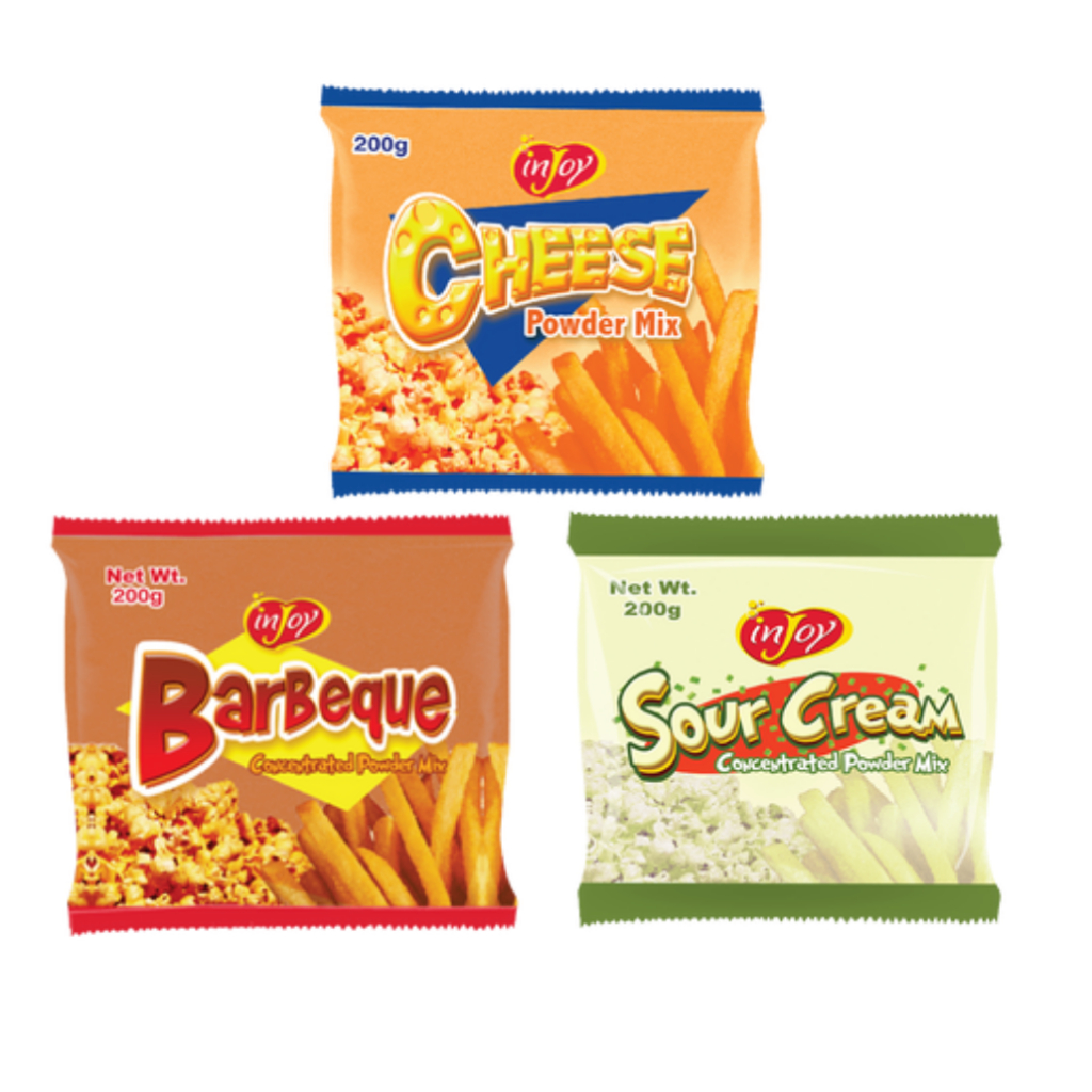 INJOY POPCORN AND FRIES POWDER MIX 200G | Shopee Philippines