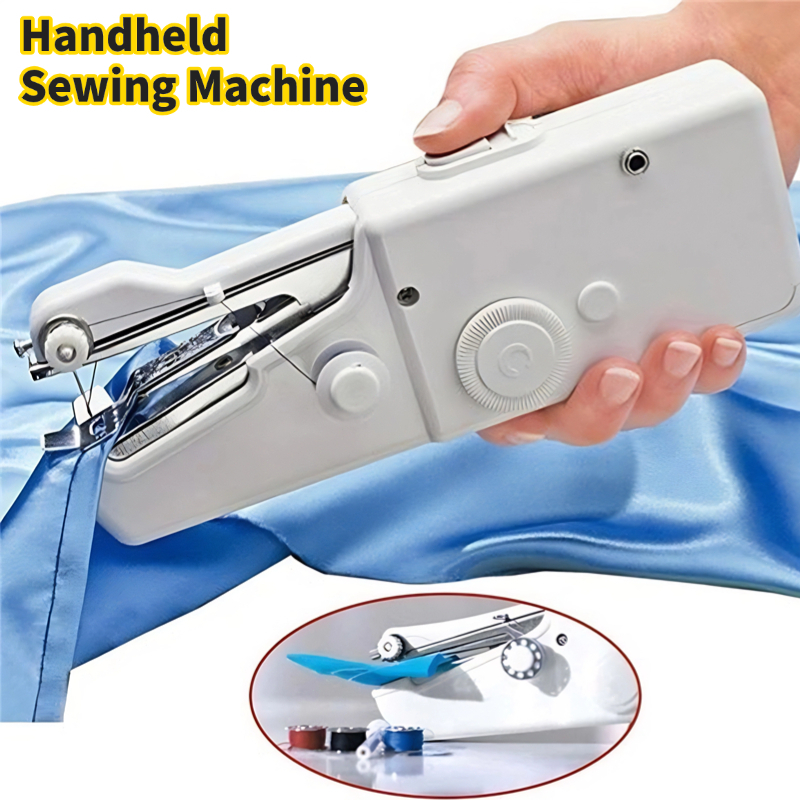 Portable Handheld Sewing Machine Electric Easy To Use Small Clothing ...