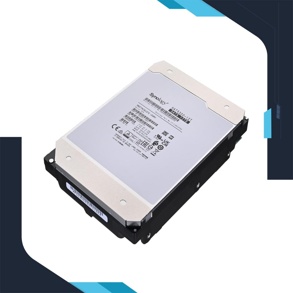 Synology HAT5300-12T 12 TB Hard Drive - 3.5" Internal - SATA (SATA/600 ...