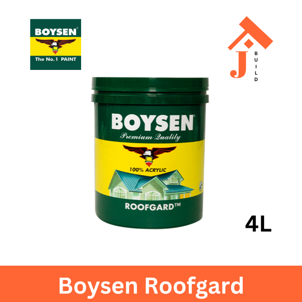 Boysen Roofgard GALLON (4L) size | Shopee Philippines
