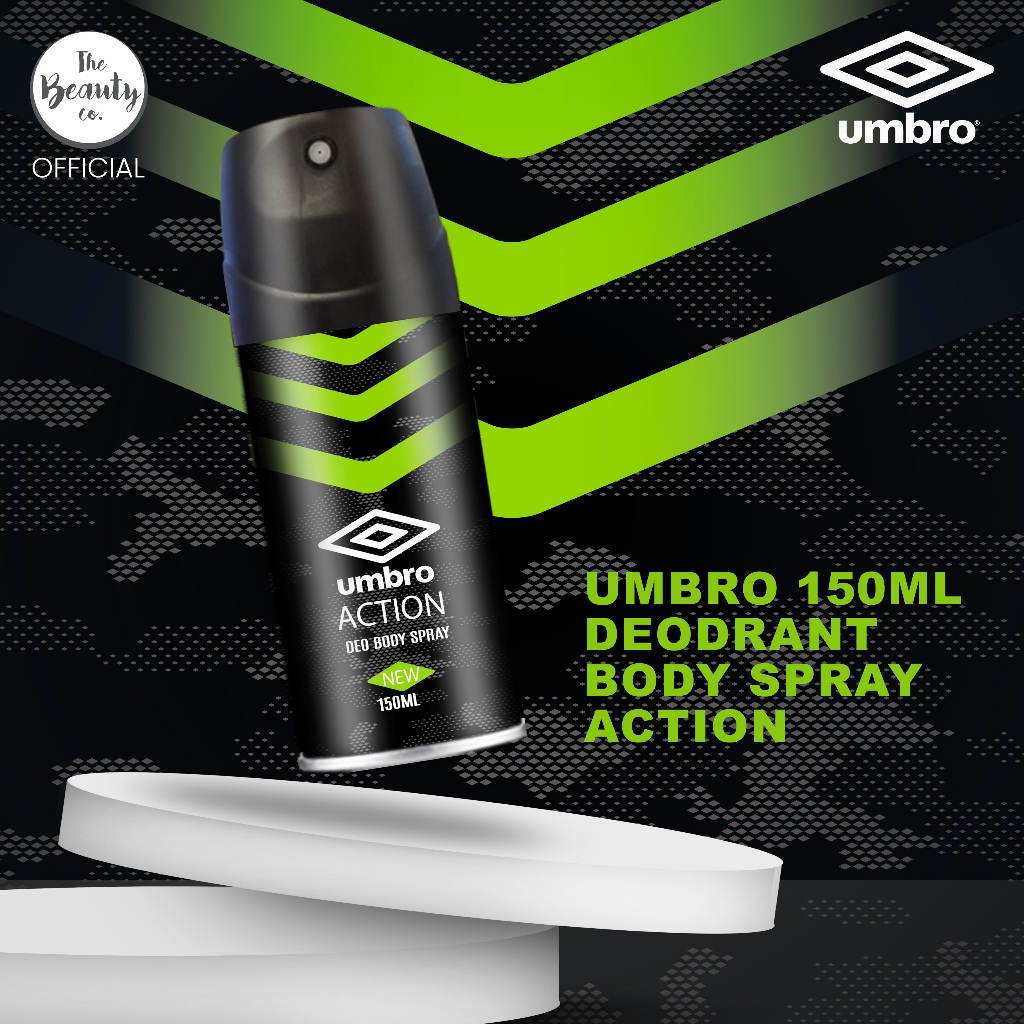 Umbro 150ml Deodrant Body Spray Action | Shopee Philippines