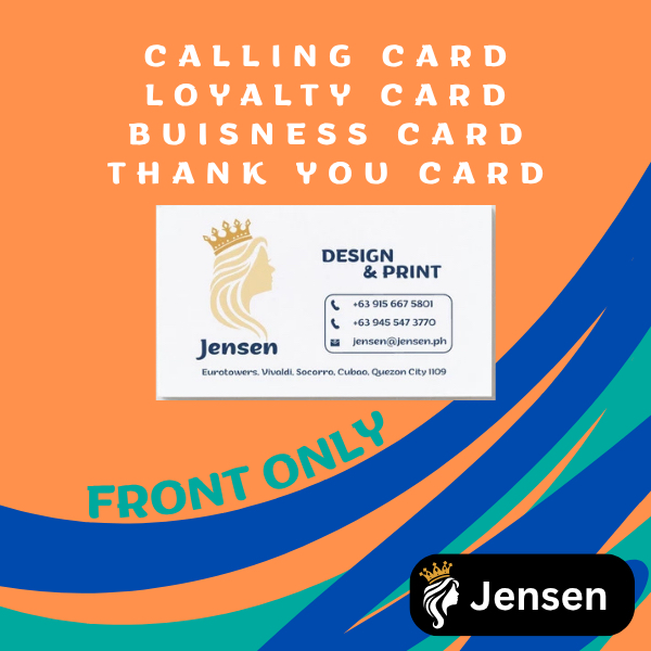 Business Card, Calling Card, Loyalty Card | Shopee Philippines