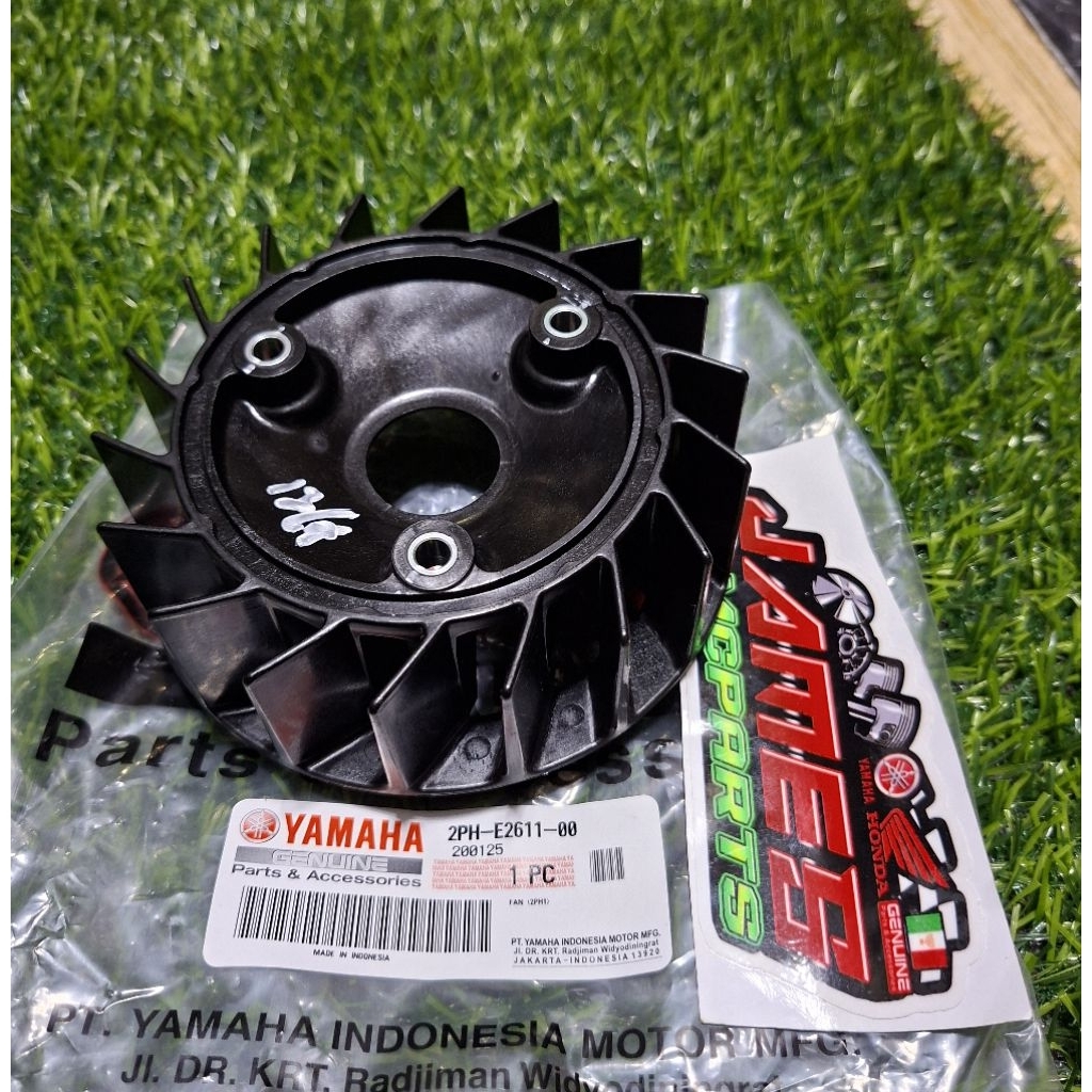 Genuine Radiator Fan Comp For Mio i 125/M3 and Soul i 125 (2PH) Yamaha ...
