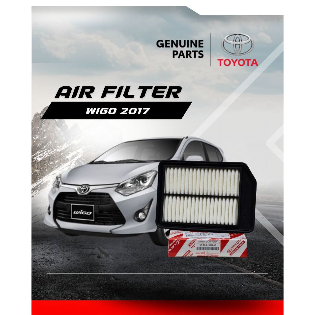 Air Filter Toyota Wigo 2017 (17801-BZ140) | Shopee Philippines