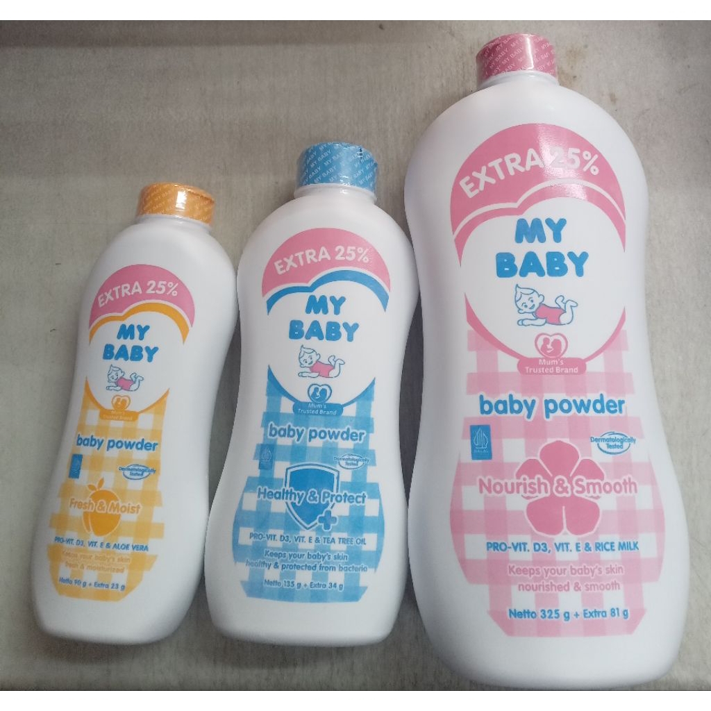 MY BABY POWDER NOURISH&SMOOTH 90G | Shopee Philippines