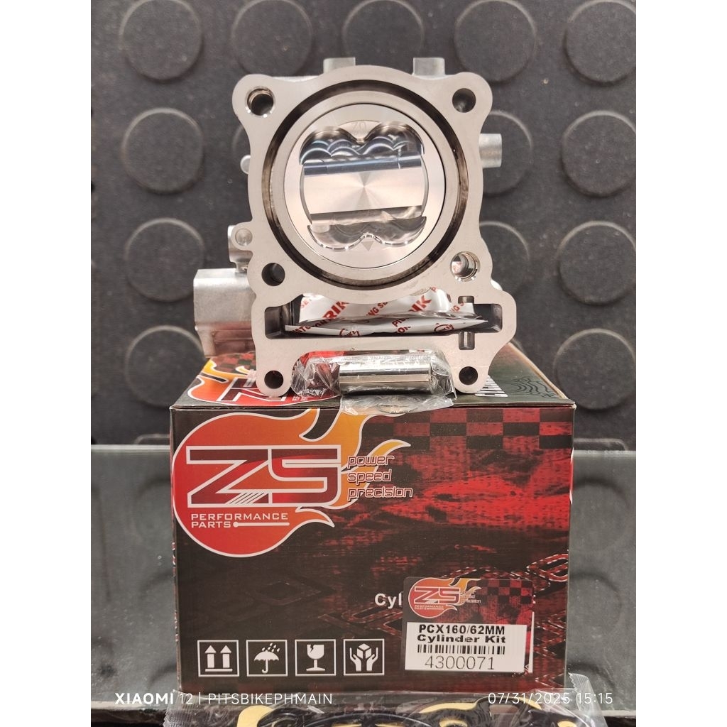Z5 PCX160, CLICK160, ADV160 62MM STEEL BORE BLOCK KIT | Shopee Philippines