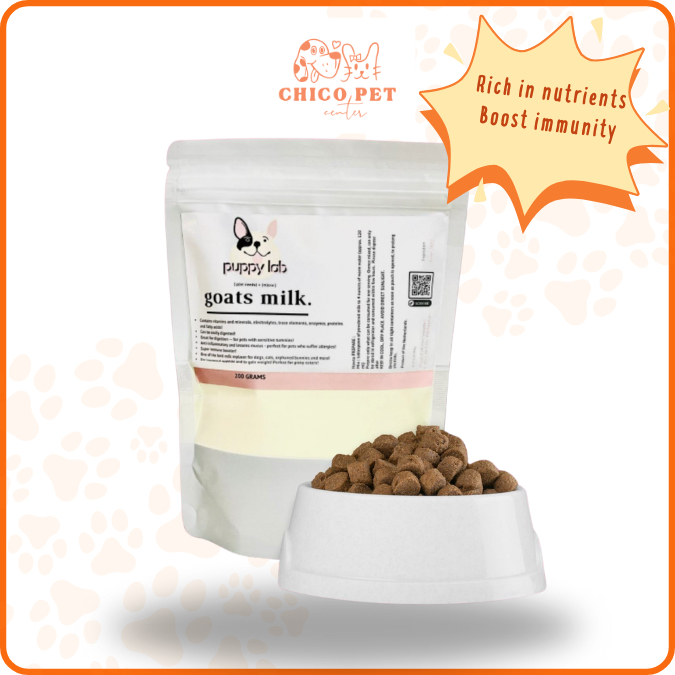 Puppy Lab Goat Milk 200g – Pet Milk Powder for Dogs & Cats, Puppy ...