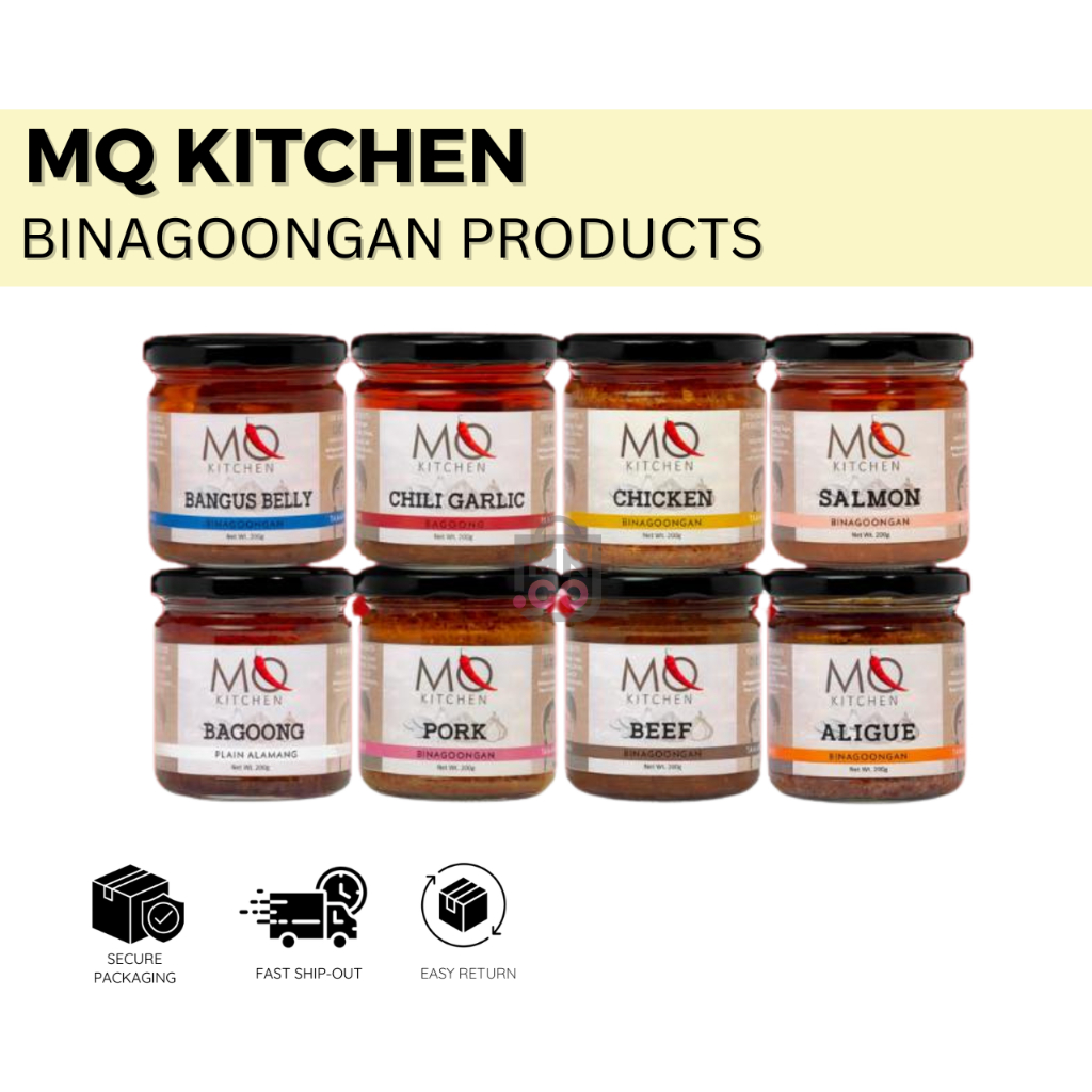 MQ Kitchen Bagoong by Sili Queen (Plain, Chicken, Chili Garlic, Pork ...