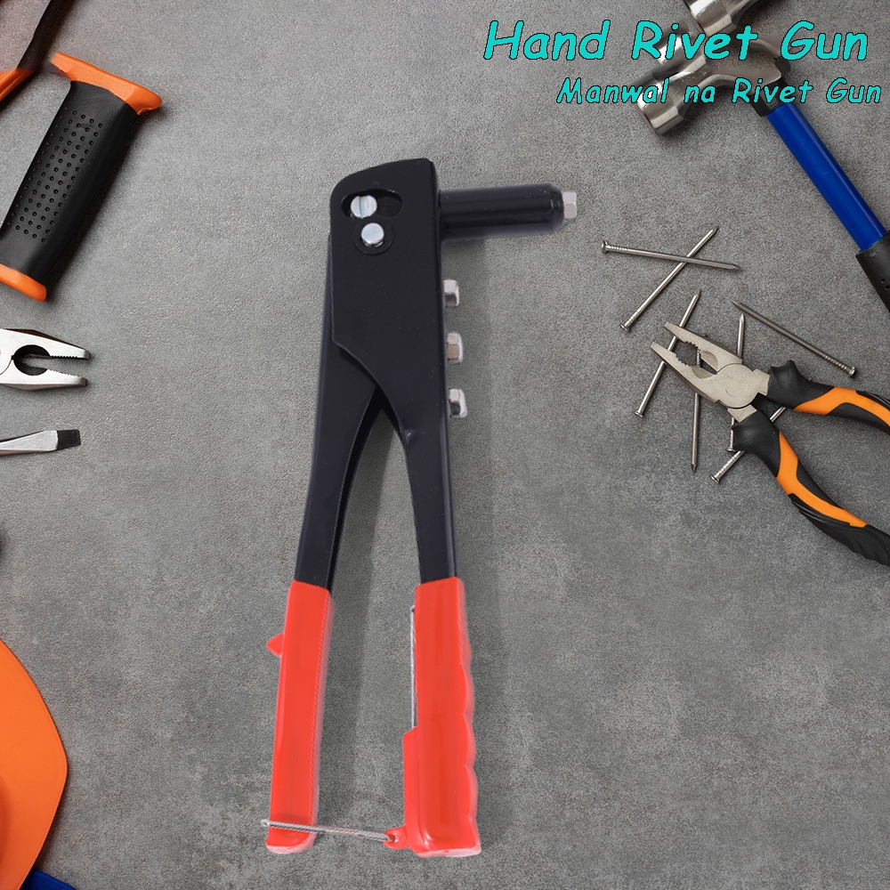 1pcHeavy Duty Hand Rivet Gun Manual Punch Riveter Gun High Quality ...