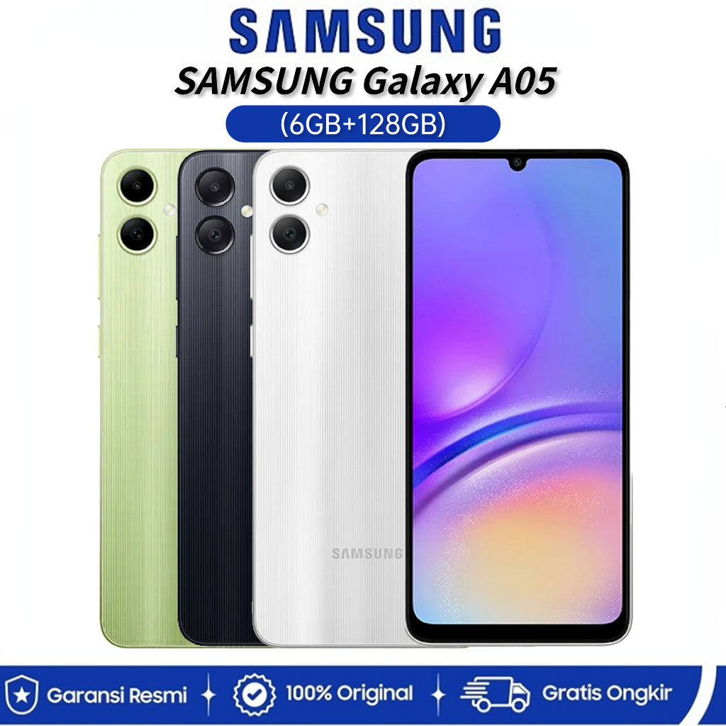 Brand new smartphone Samsung Galaxy A05 (6GB+ 128GB) 50MP pixels 6.7 ...