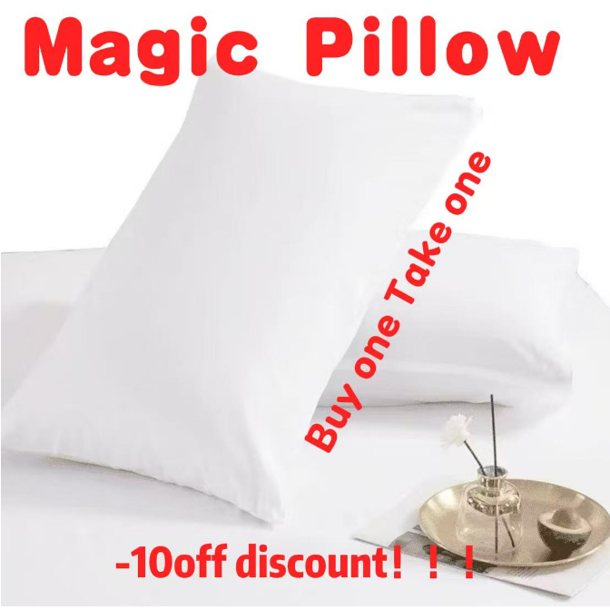BUY 1 TAKE 1 Magic Pillow Super High Quality white Soft Magic Pillow ...