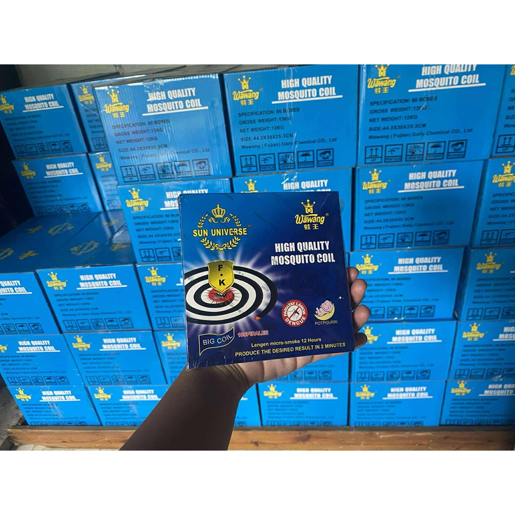 6pcs WAWANG MOSQUITO COIL KATOL HIGH QUALITY BLUE BOX SMALL AND PER ...
