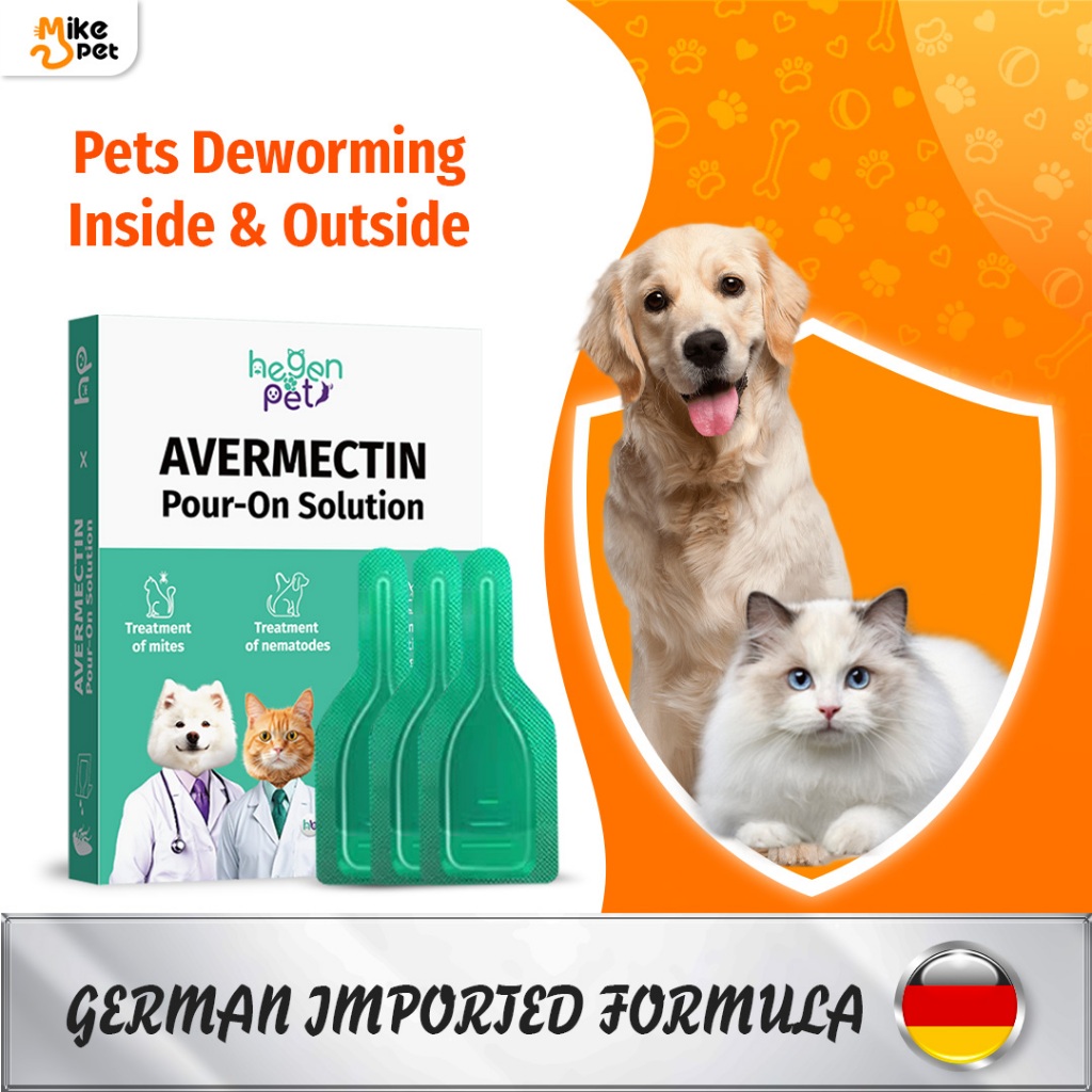 Hegen Pet Avermectin Anti Tick And Flea Spot Treatment For Garapata ...