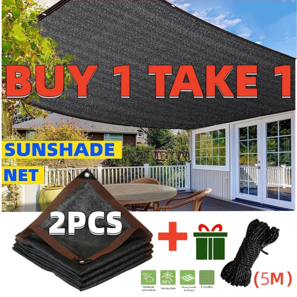 BUY 1 TAKE 1 Sunshade Net Anti-UV Resistant98% Net Sunscreen And Shade ...