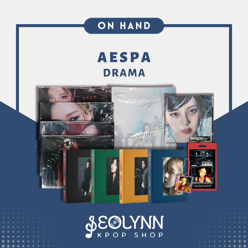 [ON HAND] AESPA Drama 4th Mini Album Giant Sequence Scene Smini ...