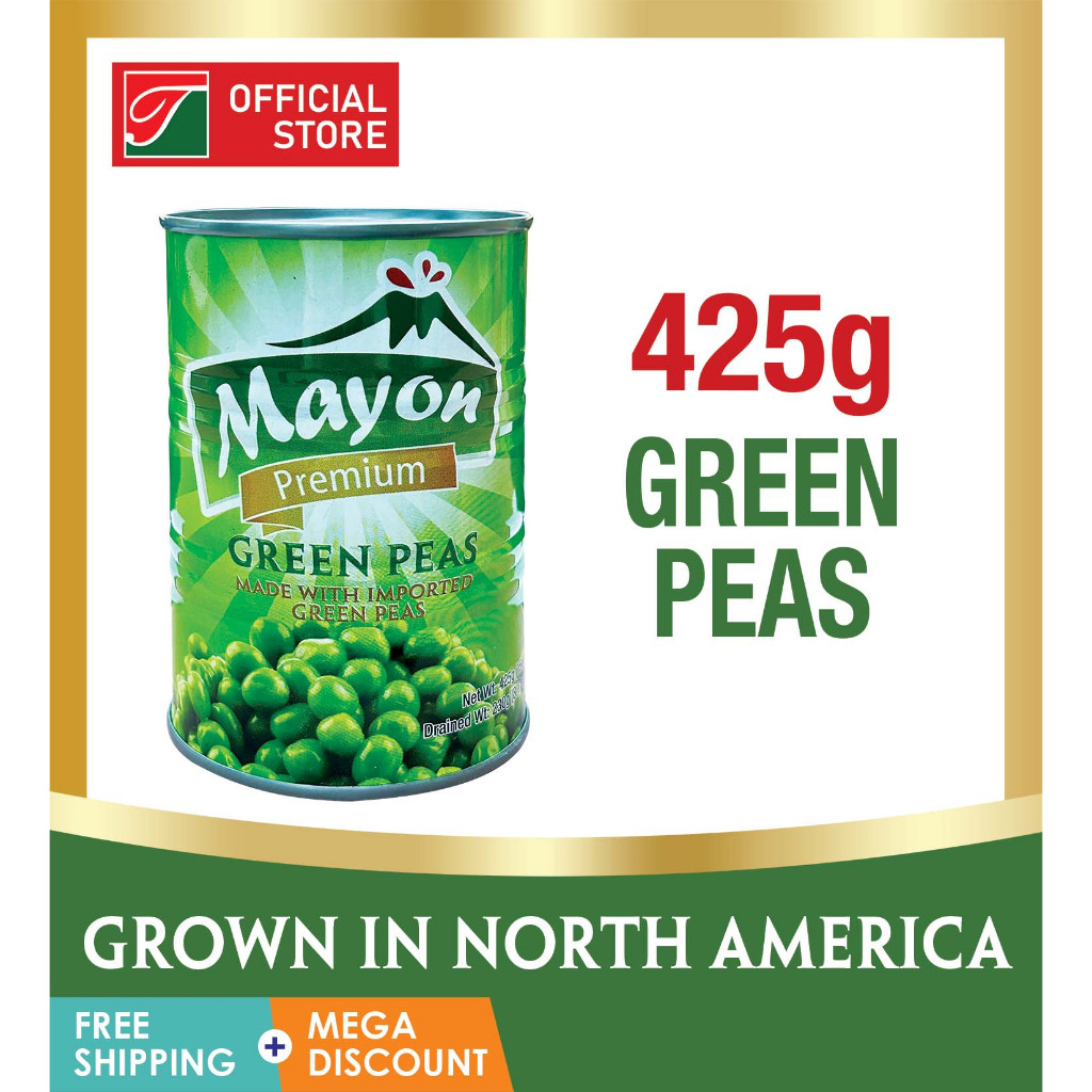 Mayon Green Peas 425g (set of 3 or 6) | Shopee Philippines