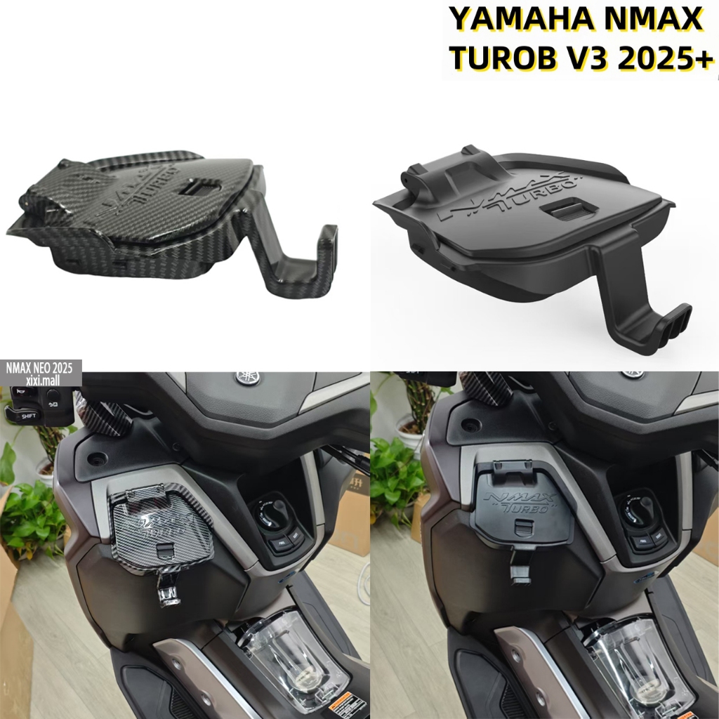 For Yamaha NMAX Turbo V3 2025+ Waterproof side pocket cover With hook ...