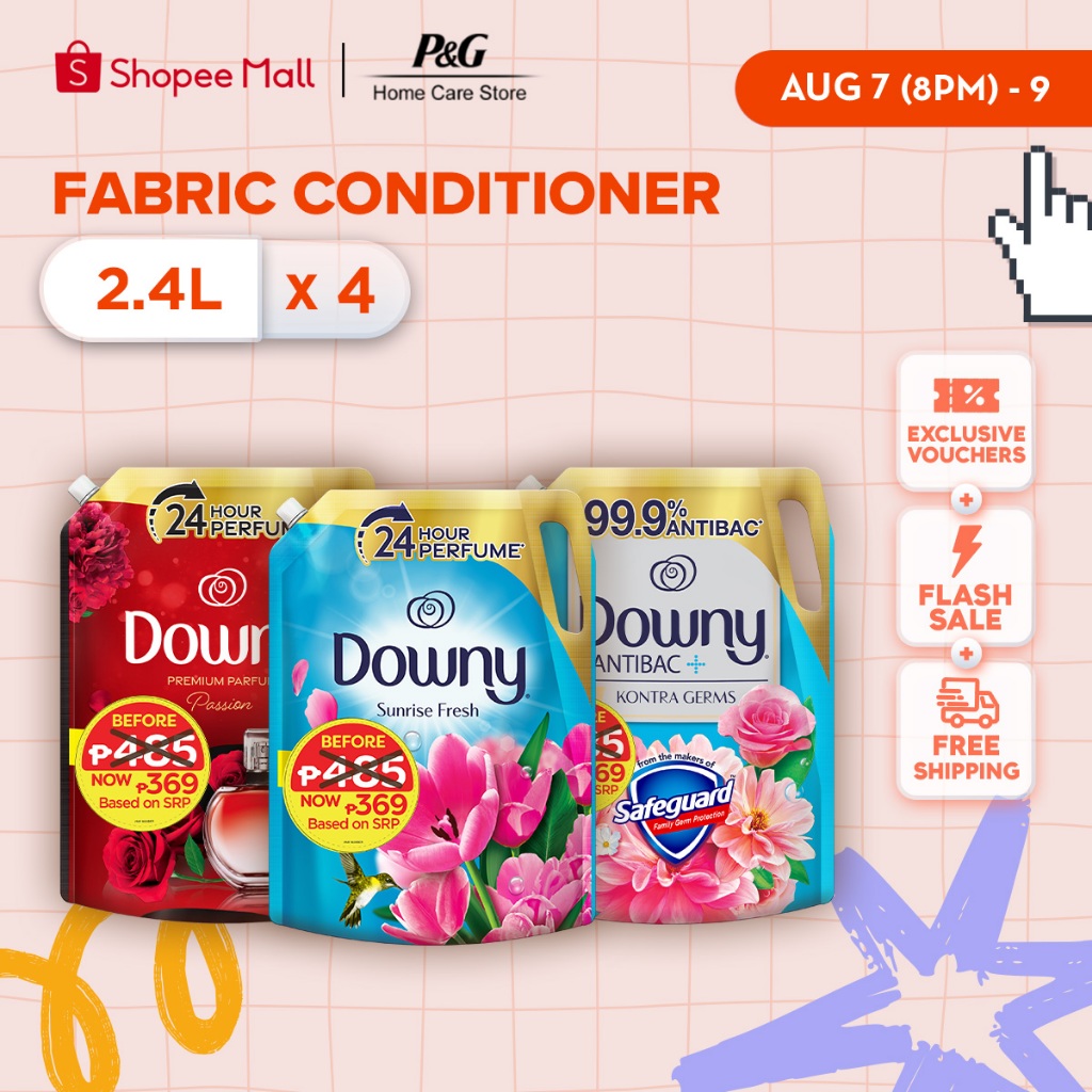 Downy Fabric Conditioner Sunrise Fresh Antibac Kontra Germs Passion 2 ...
