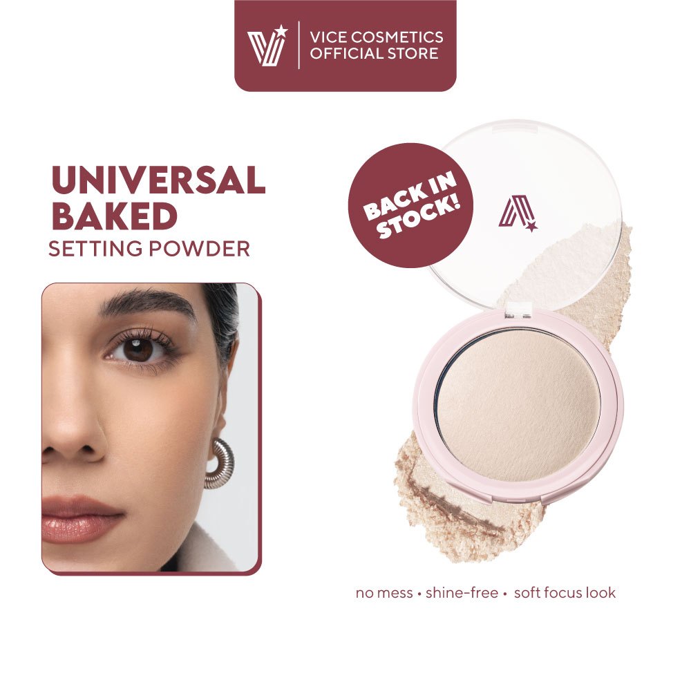 VICE CO. Universal Fix Baked Setting Powder | Shopee Philippines