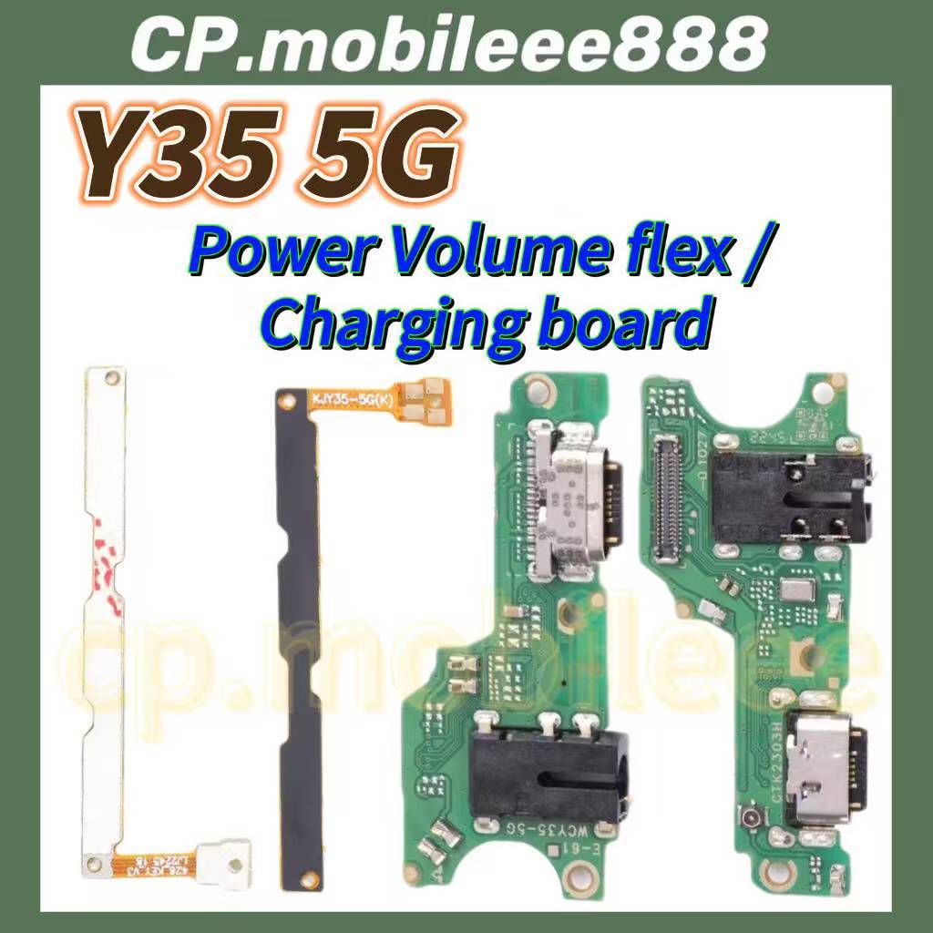 Y35 5G Power Volume Flex Button Switch USB Charging Port Board For ...