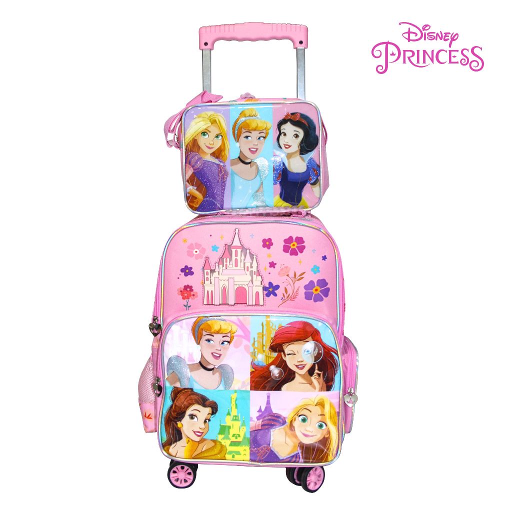 Disney Princess Tap the Castle to Light Up 16inch Trolley Set | Shopee ...