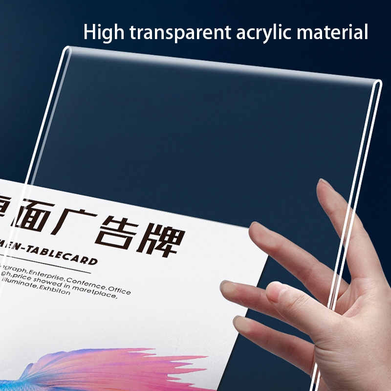 A4/A5/A6 For Business Office And Restaurant Acrylic Double Sided Menu ...
