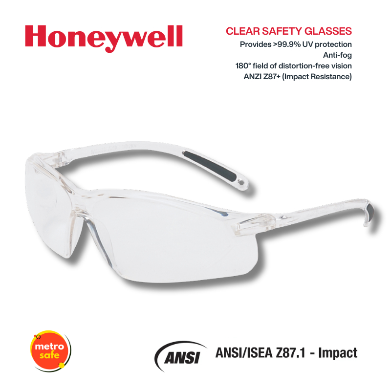 Honeywell A700 Safety Anti-Mist Scratch-Resistant UV Safety Glasses ...