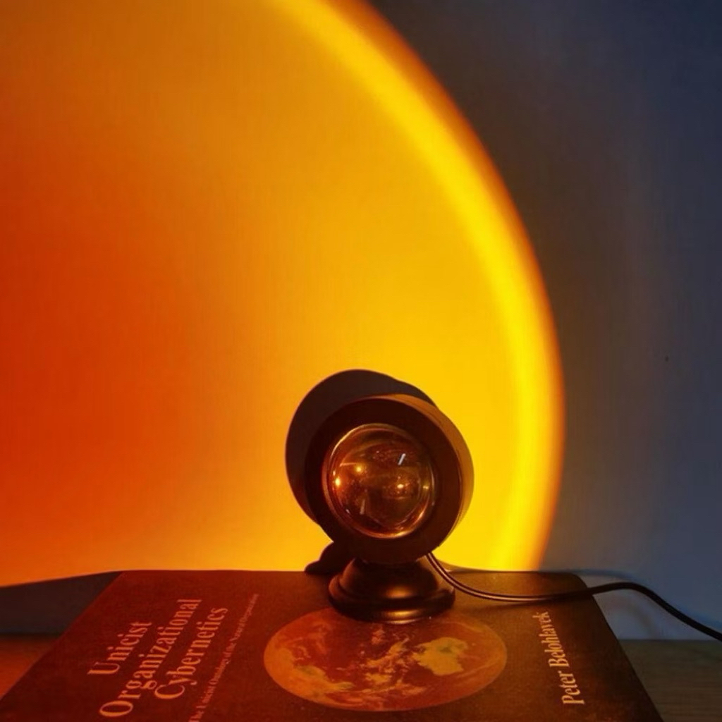 Sunset Lamp, Led Night Light, Portable USB Mood Neon Light for ...