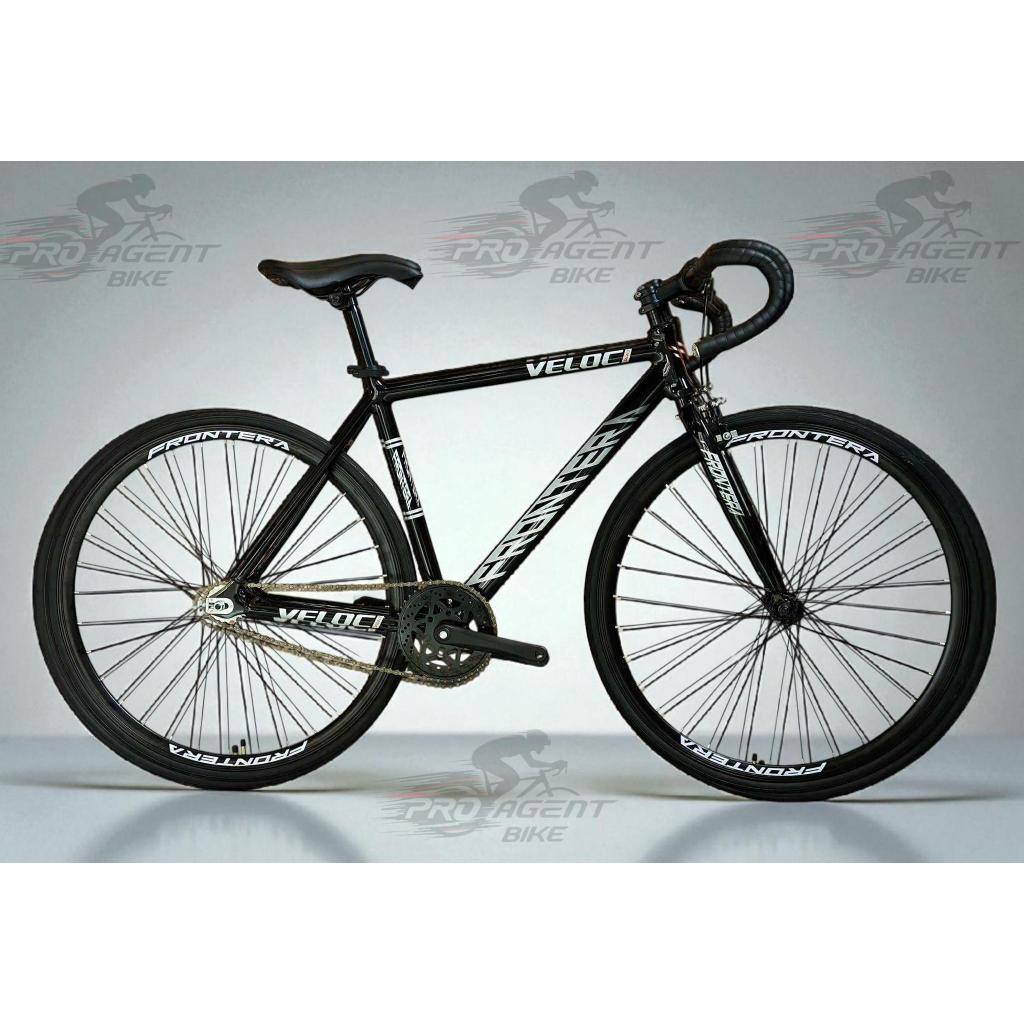 FRONTERA VELOCI PRO FIXED GEAR (FIXIE) BIKE/FRAME 700C FULL ALLOY 6061 ...