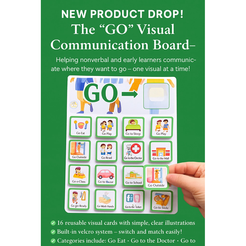 GO Visual Communication Board | Shopee Philippines