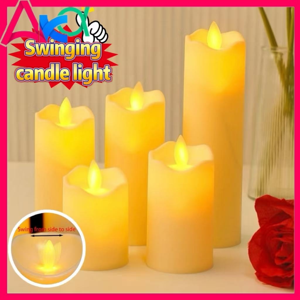 Big Size Kandila:Swinging Candle Battery Operated,Flameless Candle Lamp ...