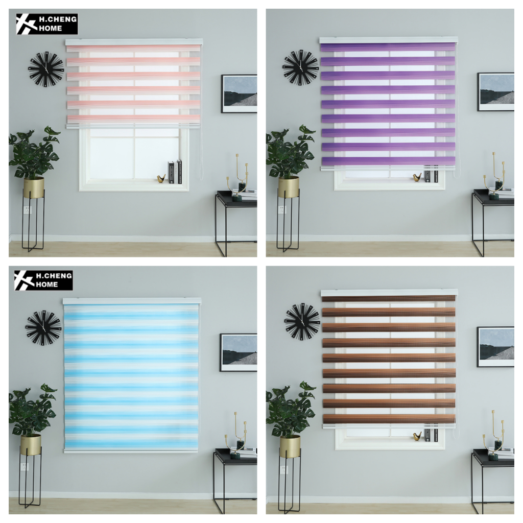 Gradient Korean Venetian Modern Design Tri Color window blinds Design ...