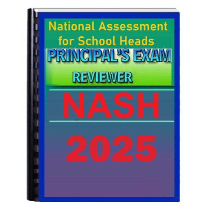 National Assessment for School Heads (NASH) Exam Reviewer 2025 | Shopee ...
