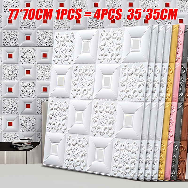 Large size 77x70cm wall sticker 3d ceiling background decoration ...
