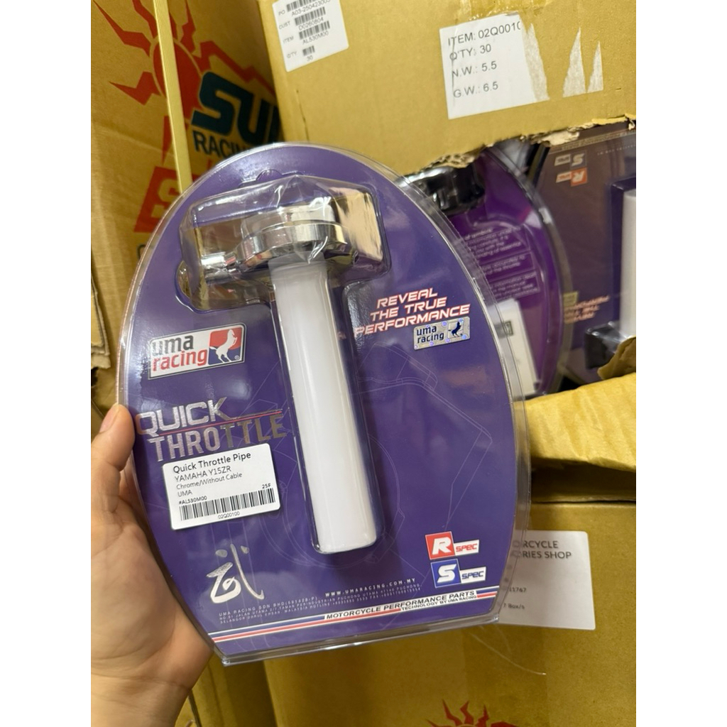 UMA RACING Quick Throttle SNIPER 150 / NMAX / AEROX (FOR DUAL CABLE ...