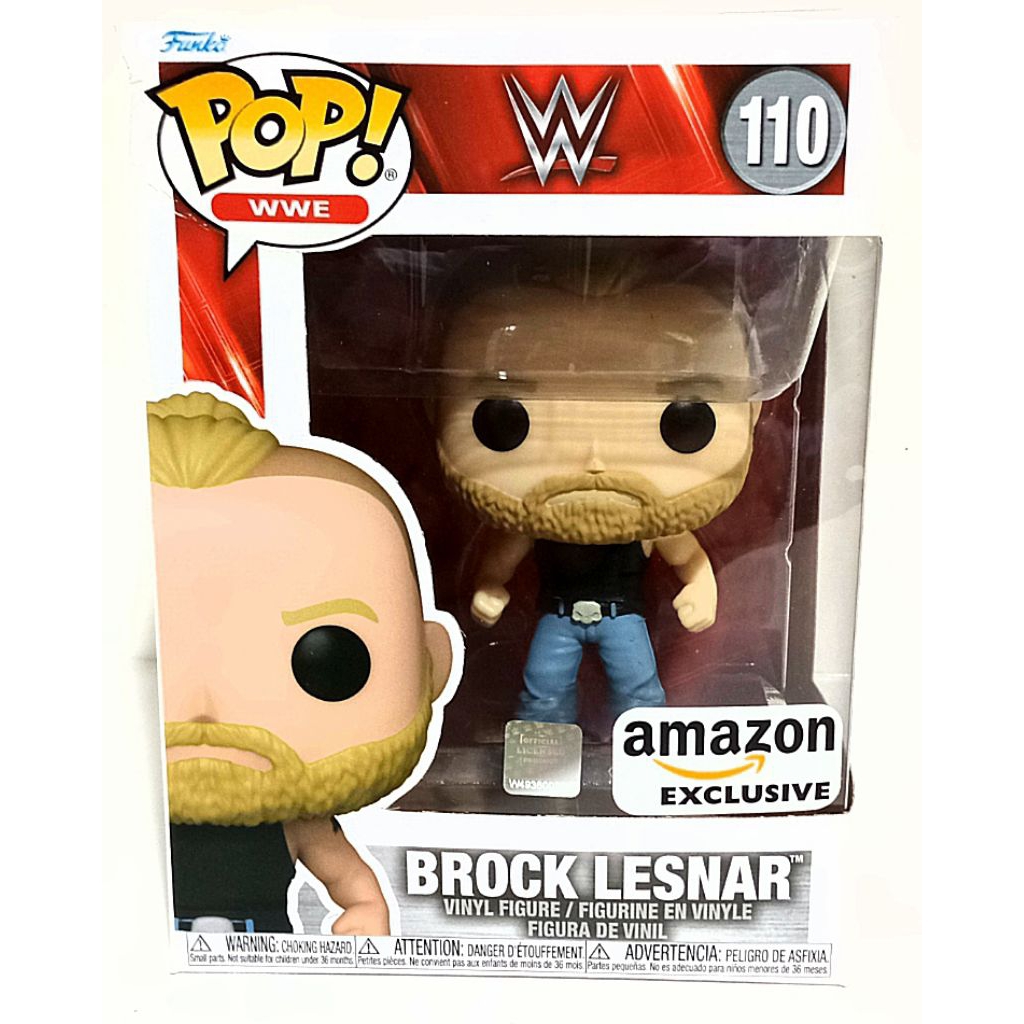 FunKo pop wwe Brock Lesnar Vinyl Figure AMAZON EXCLUSIVE ( Damaged Box ...