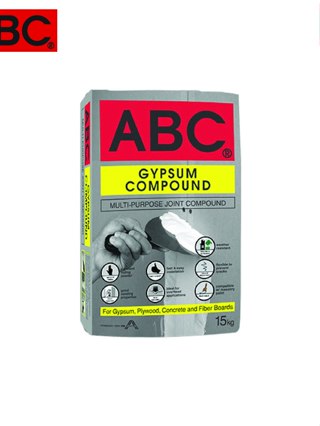 ABC Gypsum Compound 15kg (Boral Compound) Multi Purpose Joint Compound ...