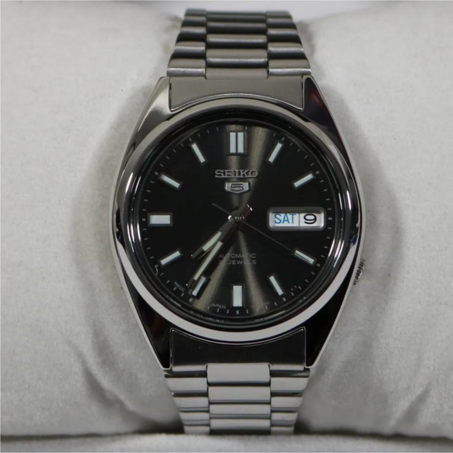 SEIKO SEIKO5 SNKK17K1 SNKK17K Automatic Silver Wrist Watch | Shopee ...