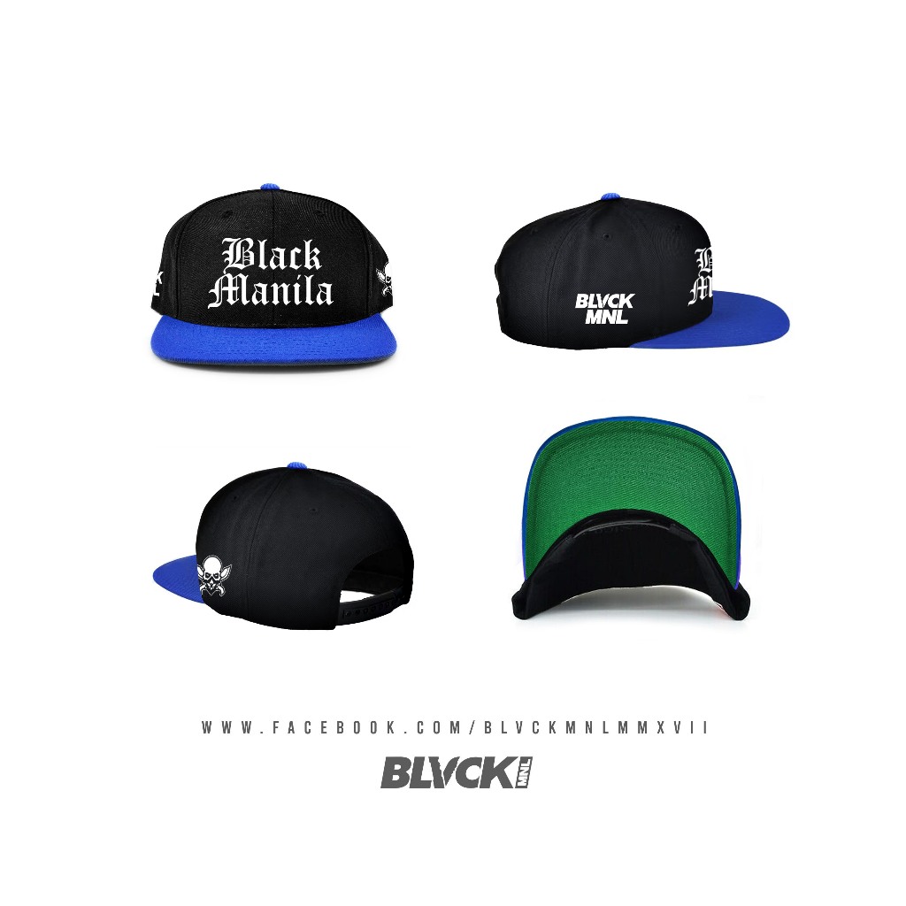 OLD ENGLISH CAP BLUE "BLACK MANILA" | Shopee Philippines