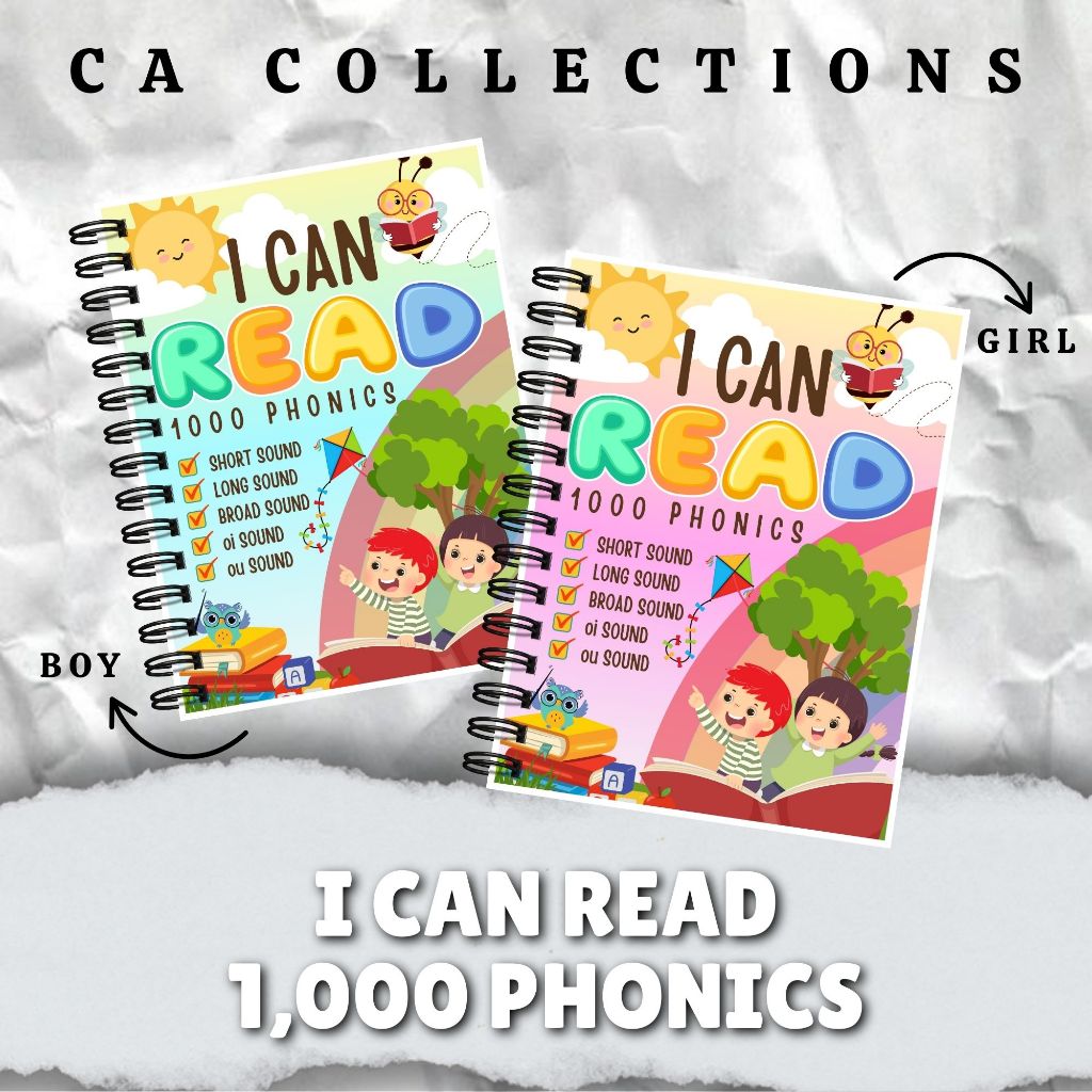 𝐈 𝐂𝐚𝐧 𝐑𝐞𝐚𝐝 𝟏,𝟎𝟎𝟎 𝐏𝐡𝐨𝐧𝐢𝐜𝐬 | 𝟏𝟐𝟖 𝐏𝐚𝐠𝐞𝐬 | 𝐀𝟓 (𝐍𝐨𝐭𝐞𝐛𝐨𝐨𝐤 𝐒𝐢𝐳𝐞) | Shopee ...